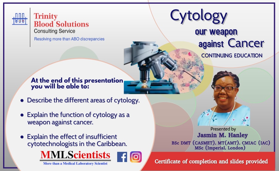 Cytology our weapon against cancer - Trinity Blood Solutions